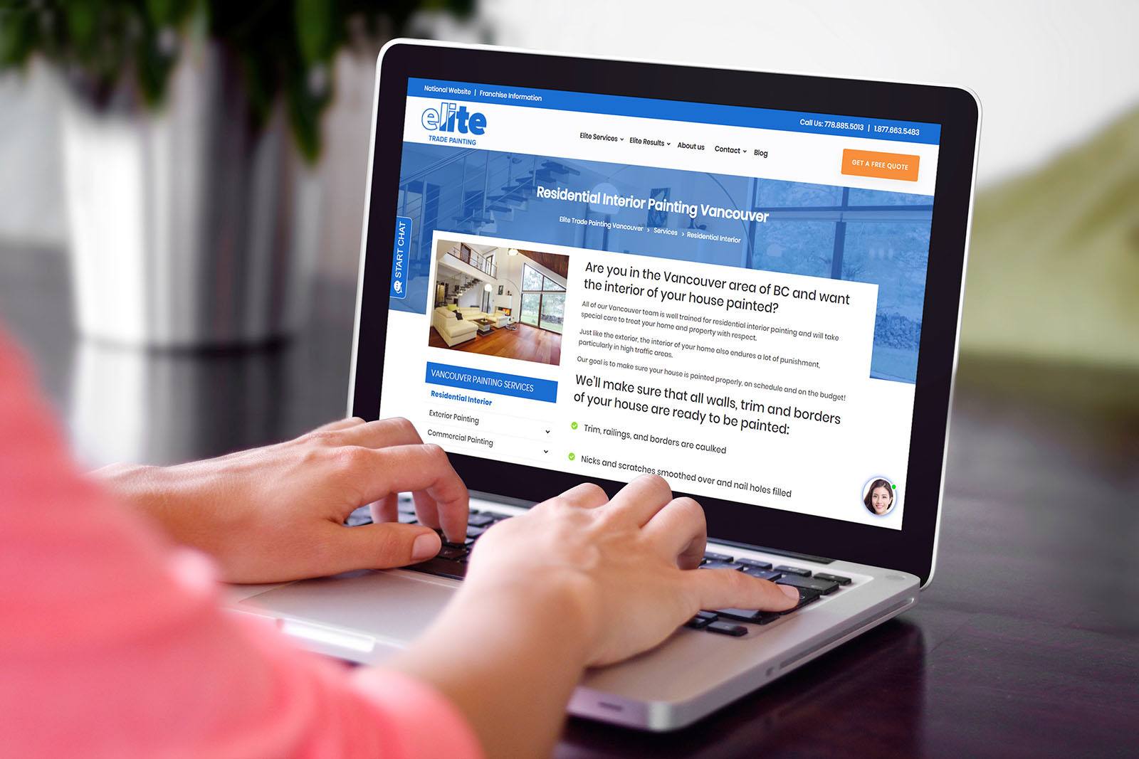 Elite Trade Painting Web Development - GuaranteedSEO